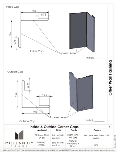 Drawings + Details - Millennium Forms