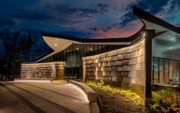 Flat Lock Metal Wall Panels, Flat Lock Zinc Panels | Millennium